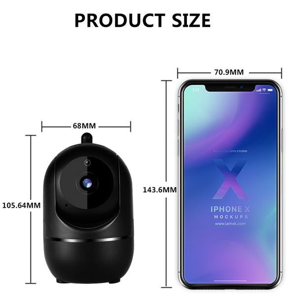 1080P Wireless IP Camera With Smart Auto Tracking Human For Home Secur ...